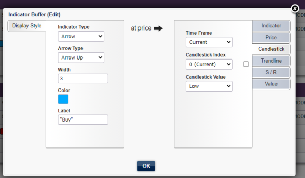 EABuilderで一目均衡表のクロスでサインの出るインジゲーターの作り方 | ゆるく楽しくFX